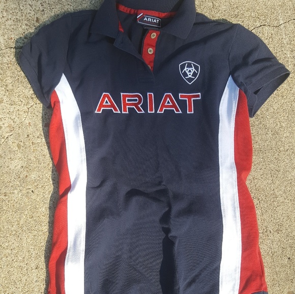 Tops | Ariat Polo Shirt | Poshmark